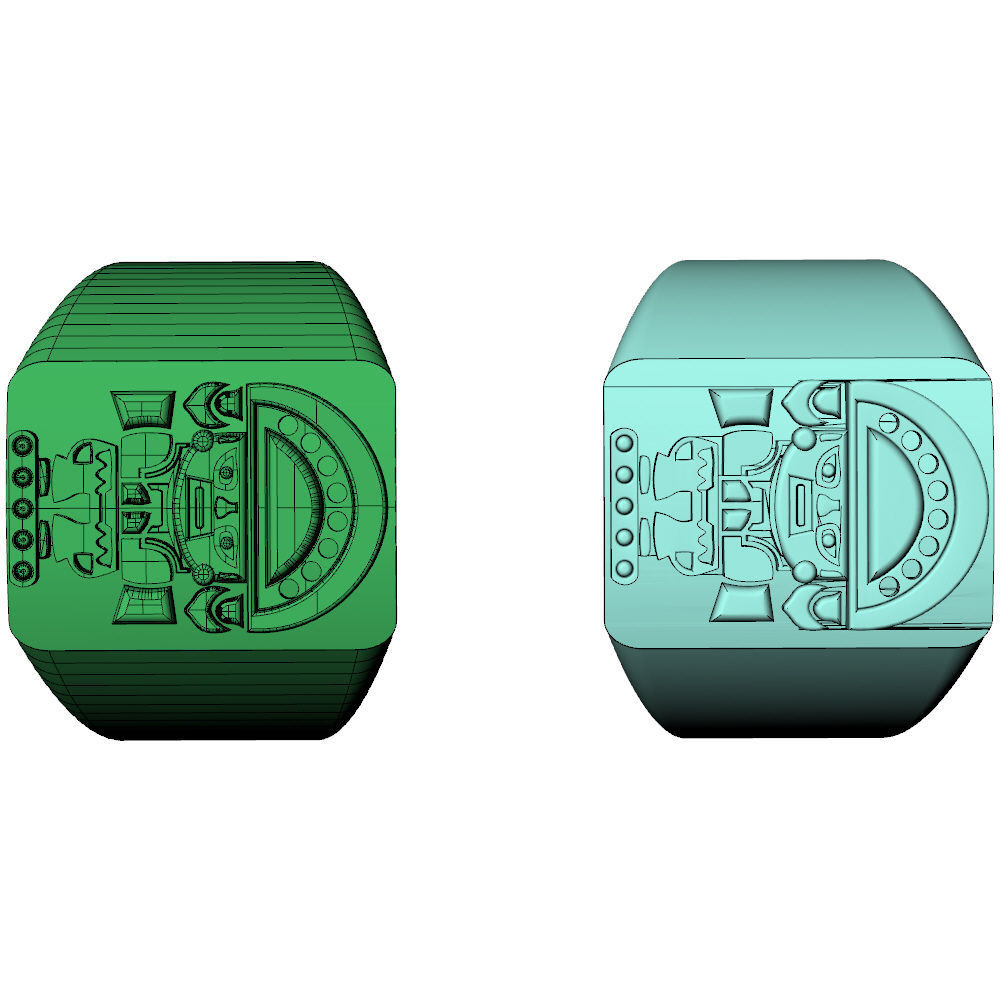 Tumi Inca Ring 3D model 3D printable | CGTrader