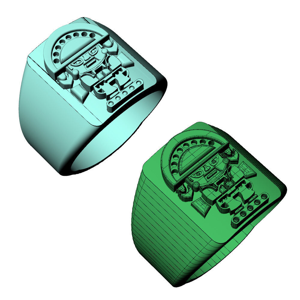 Tumi Inca Ring 3D model 3D printable | CGTrader