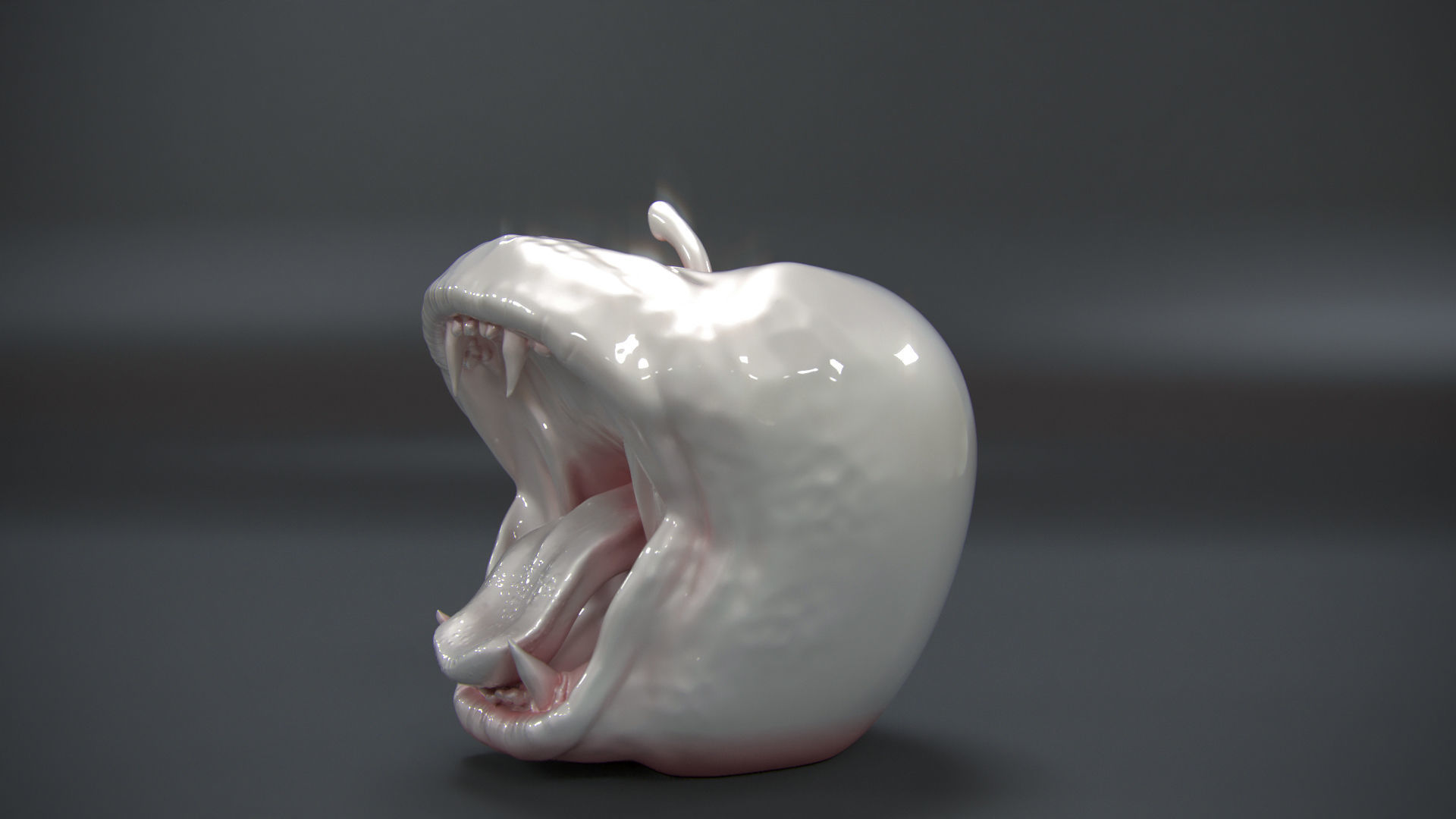 Apple Mutant 3D model 3D printable | CGTrader