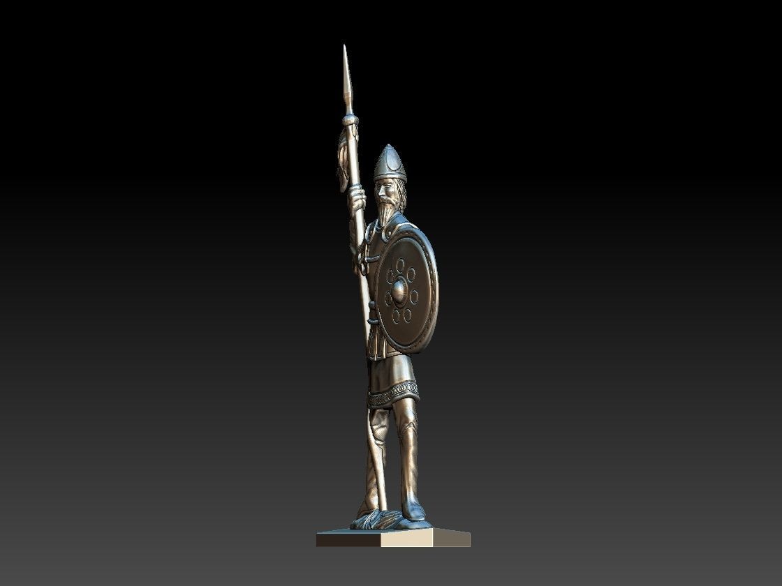 Polovtsian spearman 2 3D model 3D printable | CGTrader