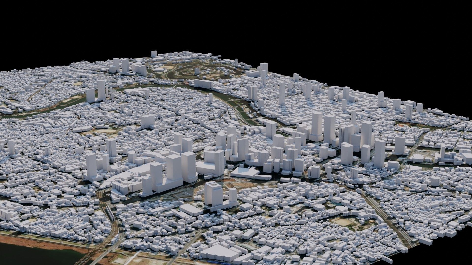 Osaka - Japan 3D model | CGTrader