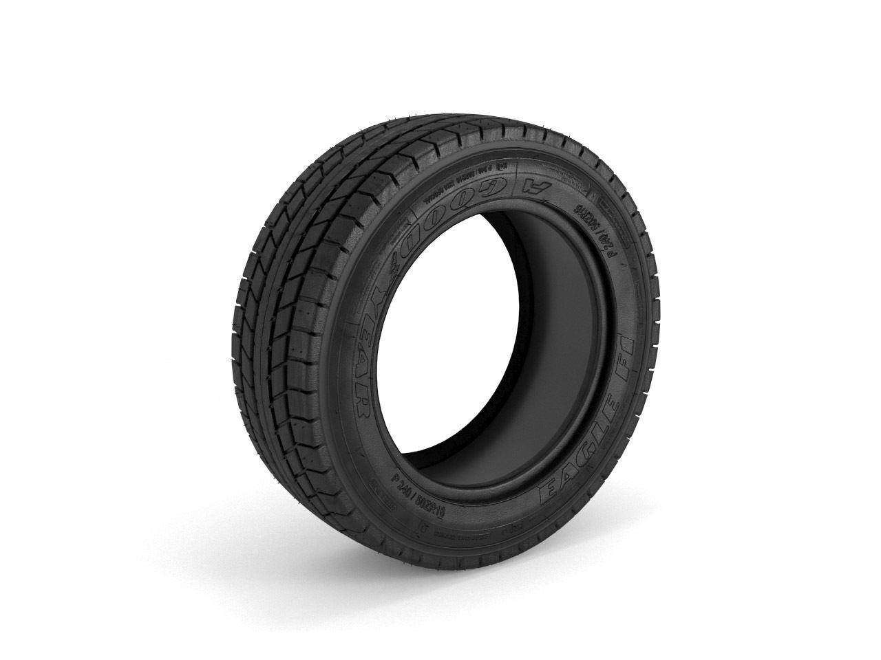 Detailed car tire model 3D model | CGTrader