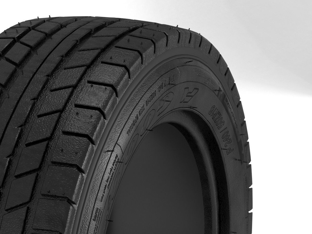 Detailed car tire model 3D model | CGTrader