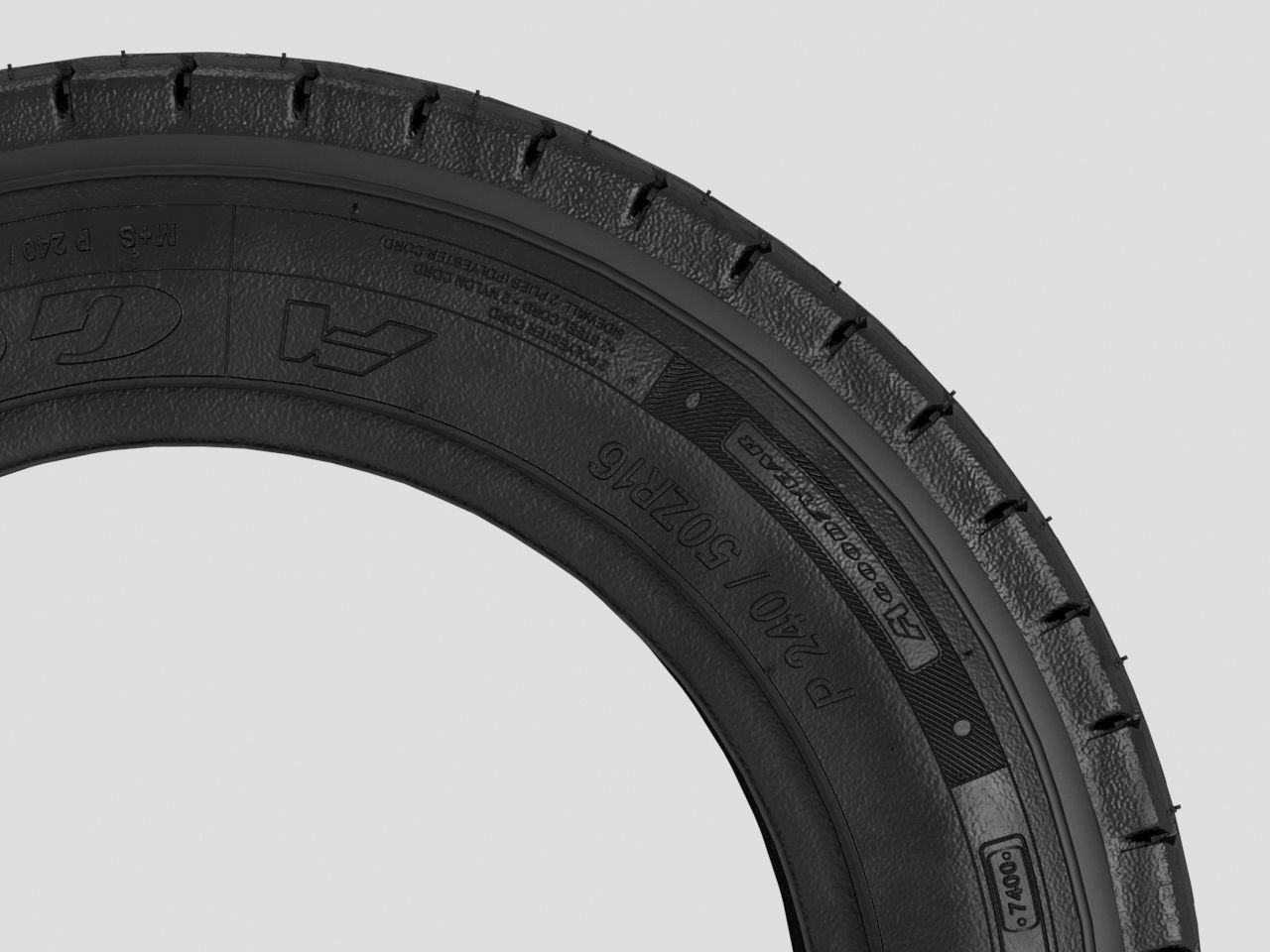 Detailed car tire model 3D model | CGTrader
