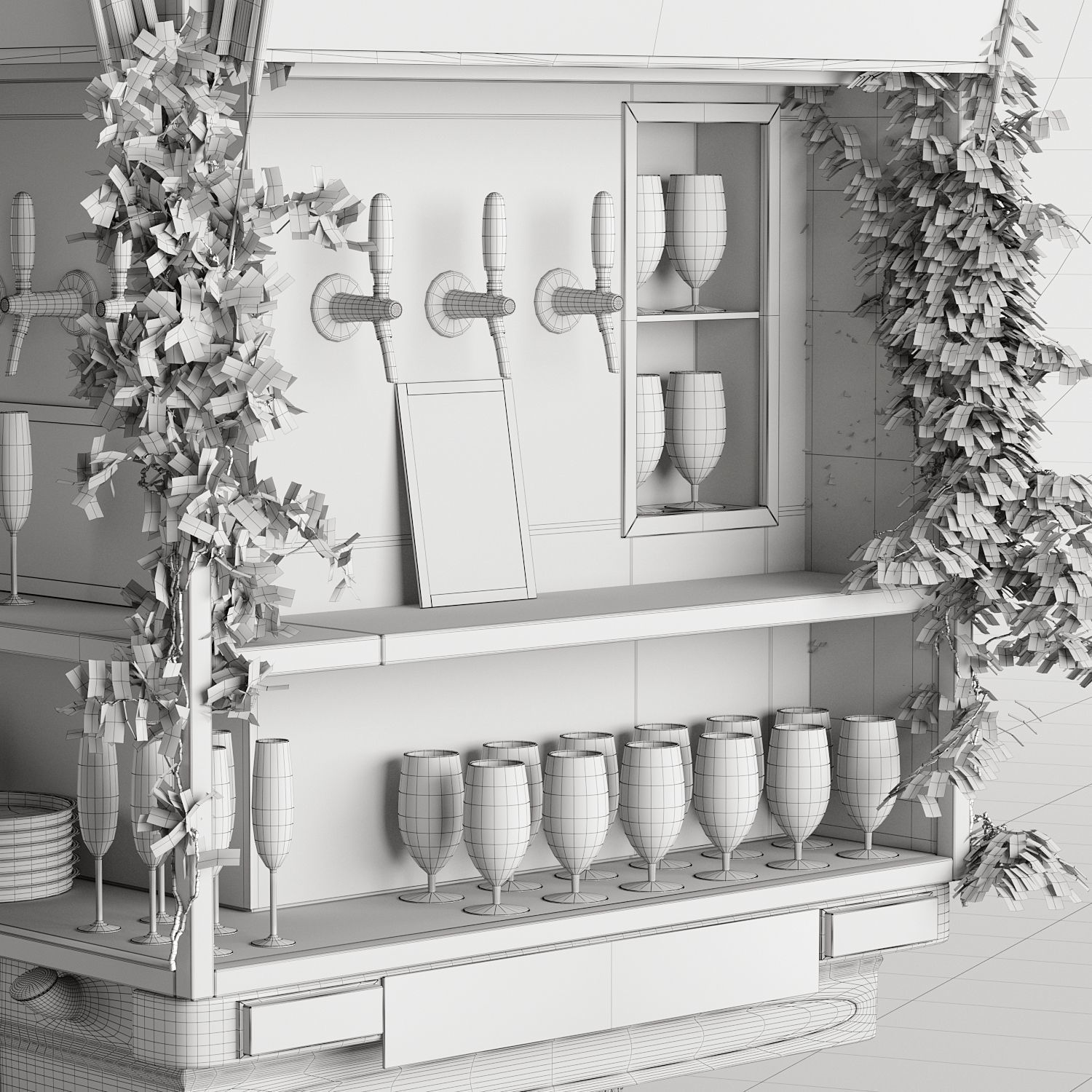CHEERS BAR truck 3D model | CGTrader