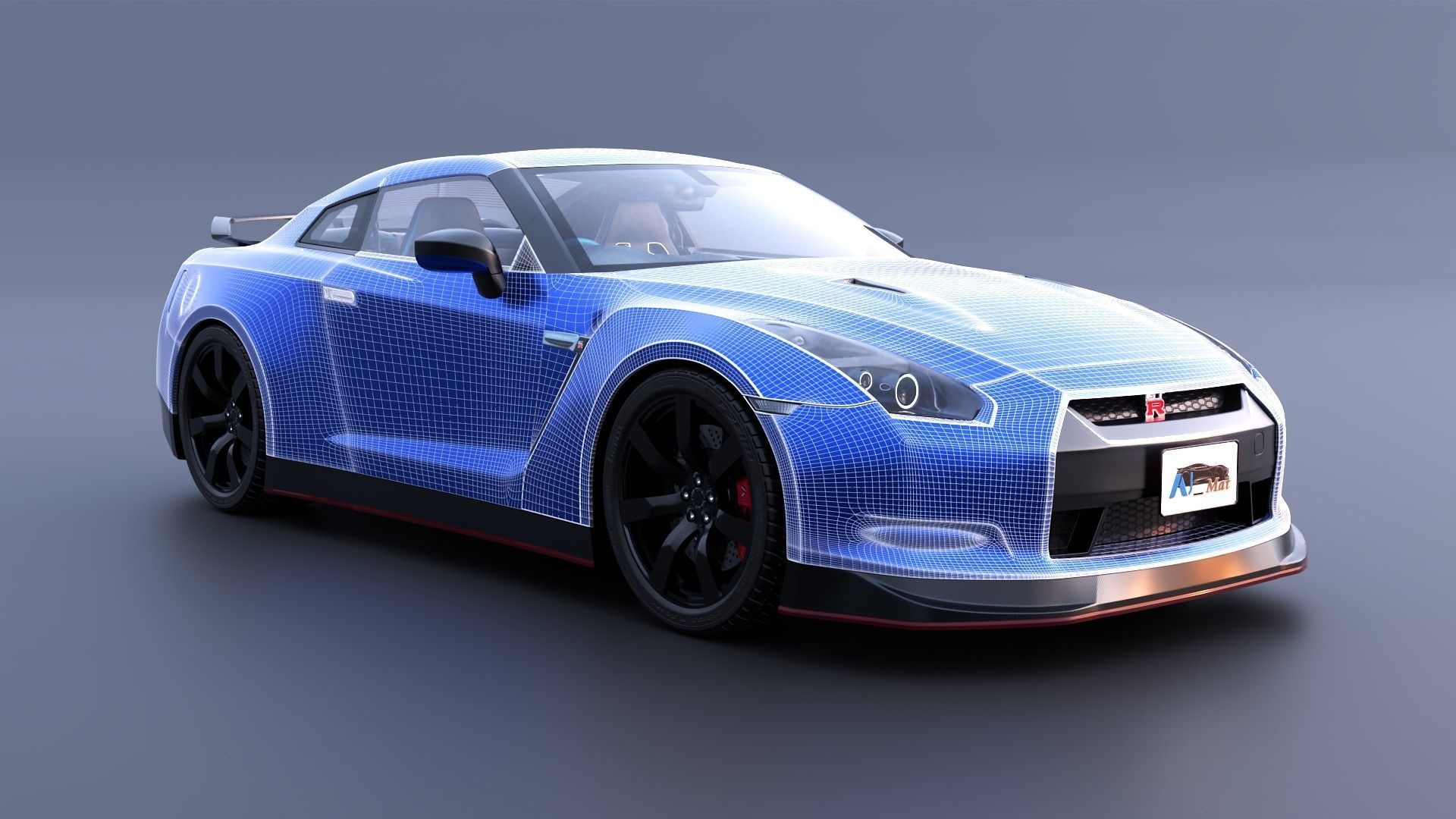 Nissan GT-R R35-Std-SCS01 3D model | CGTrader