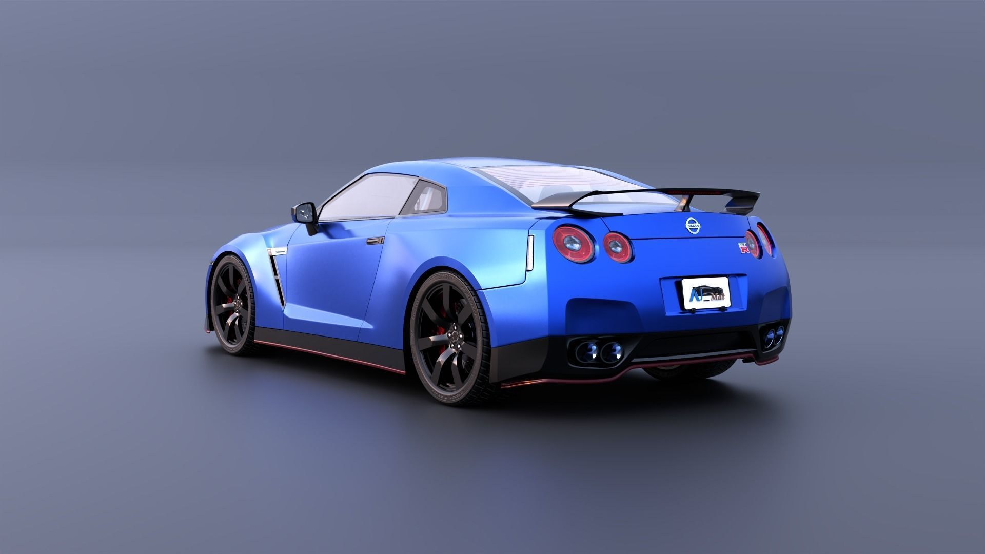 Nissan GT-R R35-Std-SCS01 3D model | CGTrader