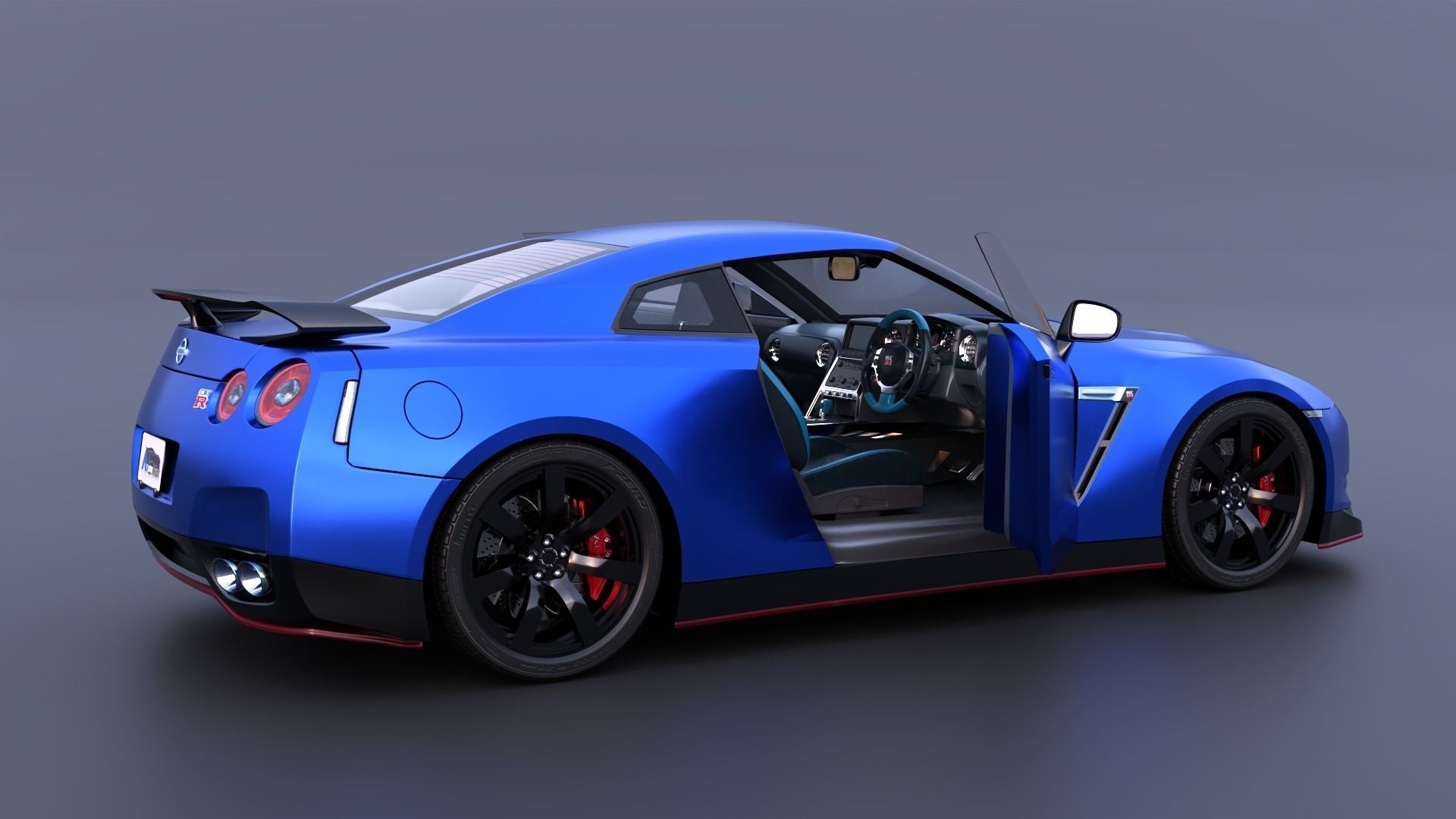 Nissan GT-R R35-Std-SCS01 3D model | CGTrader