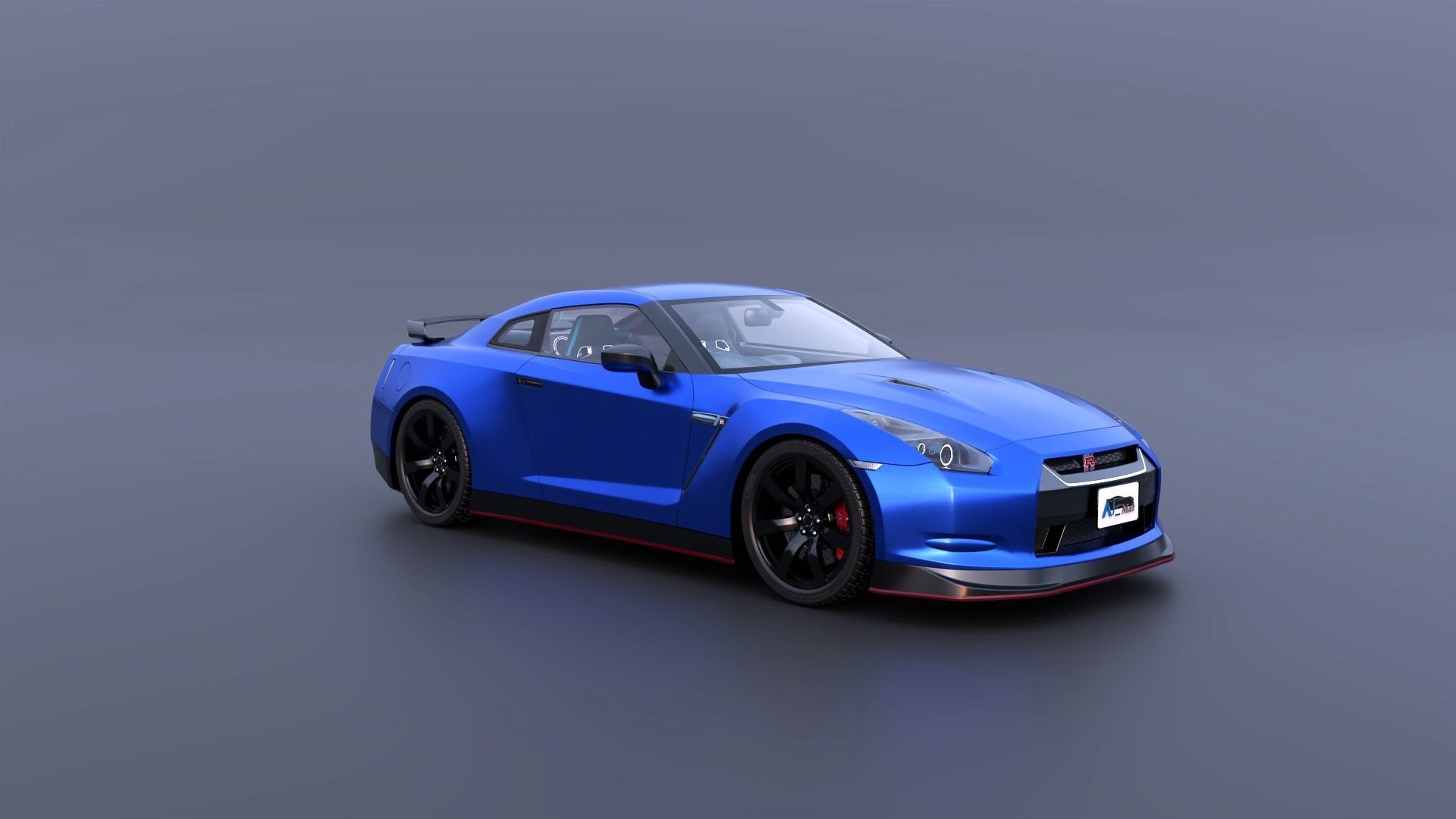 Nissan GT-R R35-Std-SCS01 3D model | CGTrader