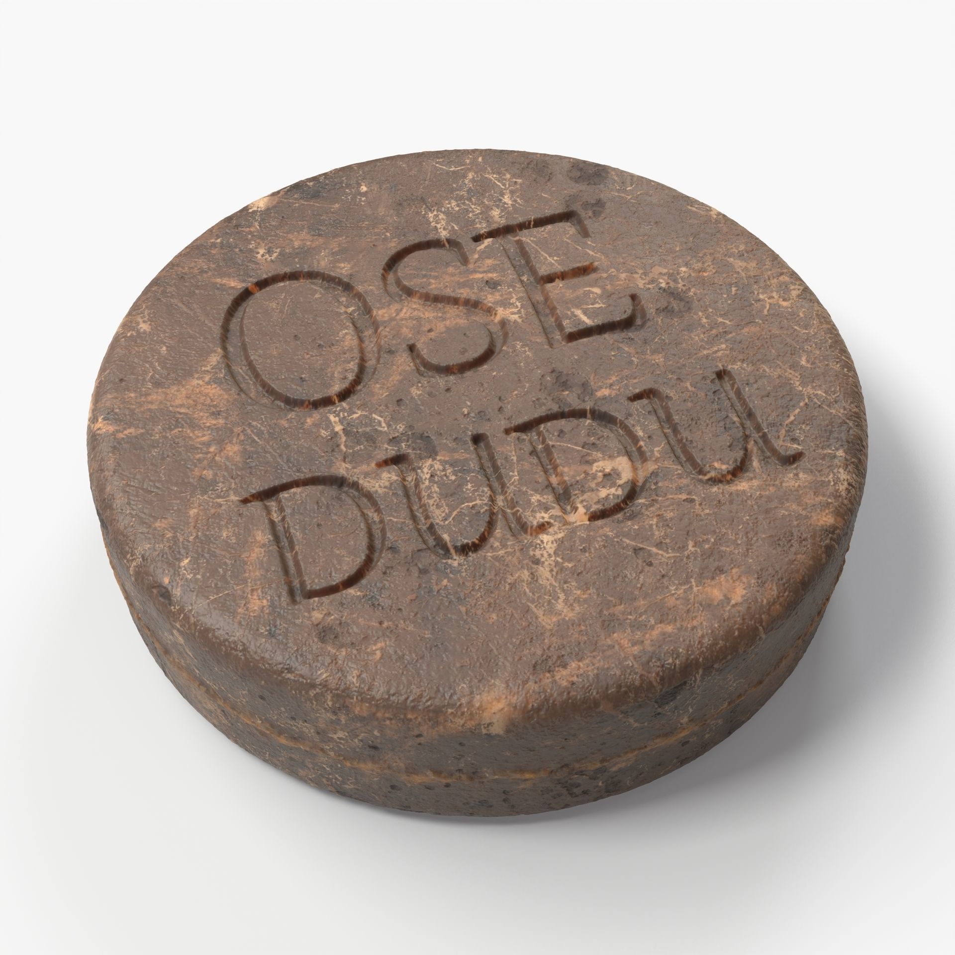 3D model African Soap with 2 set of PBR Textures VR / AR / low-poly ...