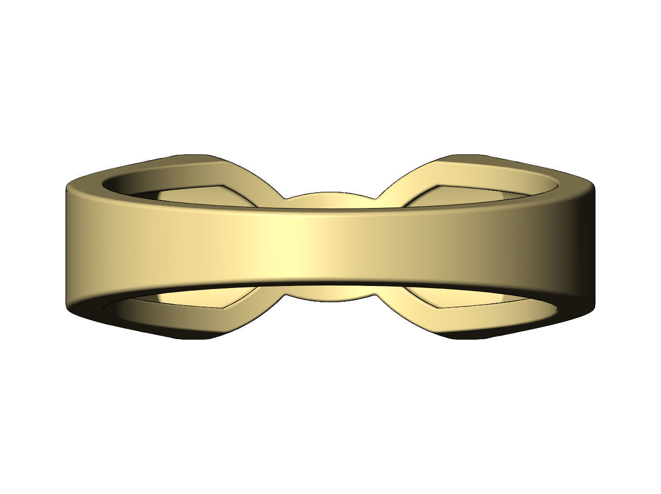 Cute Bow tie ring 3D model 3D printable | CGTrader