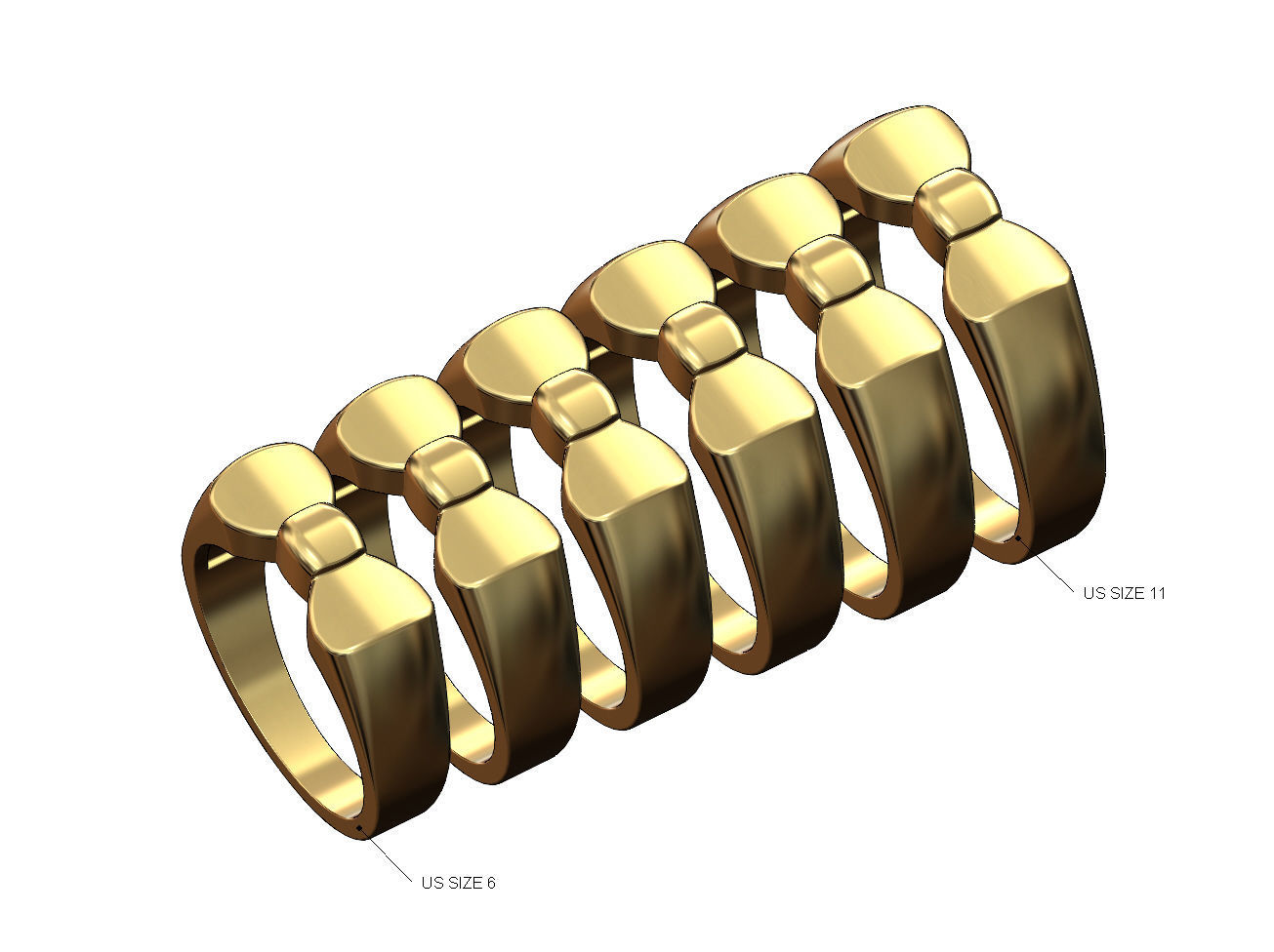 Cute Bow tie ring 3D model 3D printable | CGTrader
