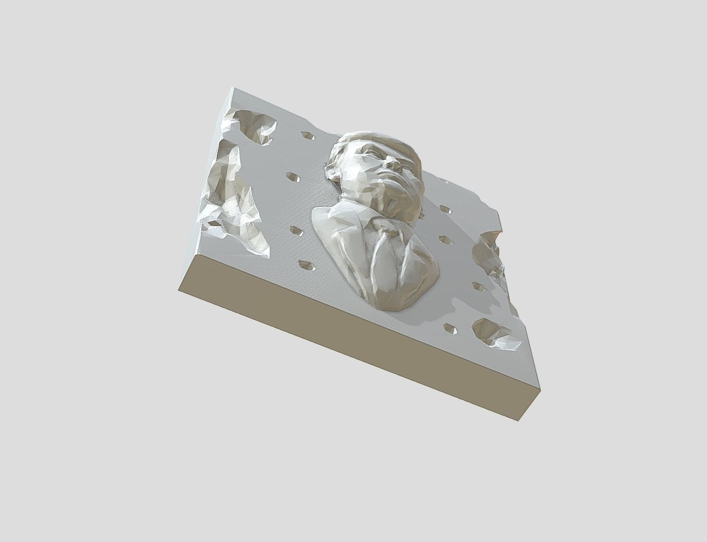 Target on the wall 3D model 3D printable | CGTrader