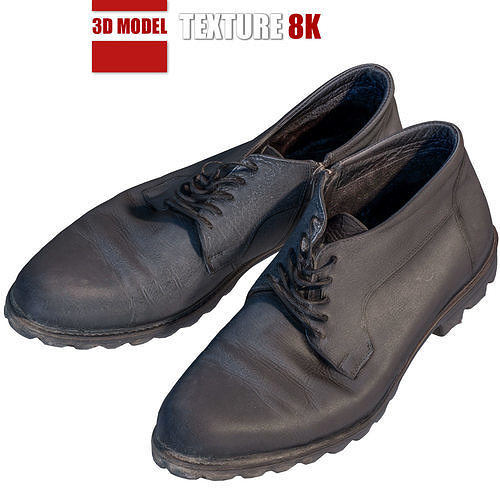 3D model Men shoes 173 VR / AR / low-poly | CGTrader