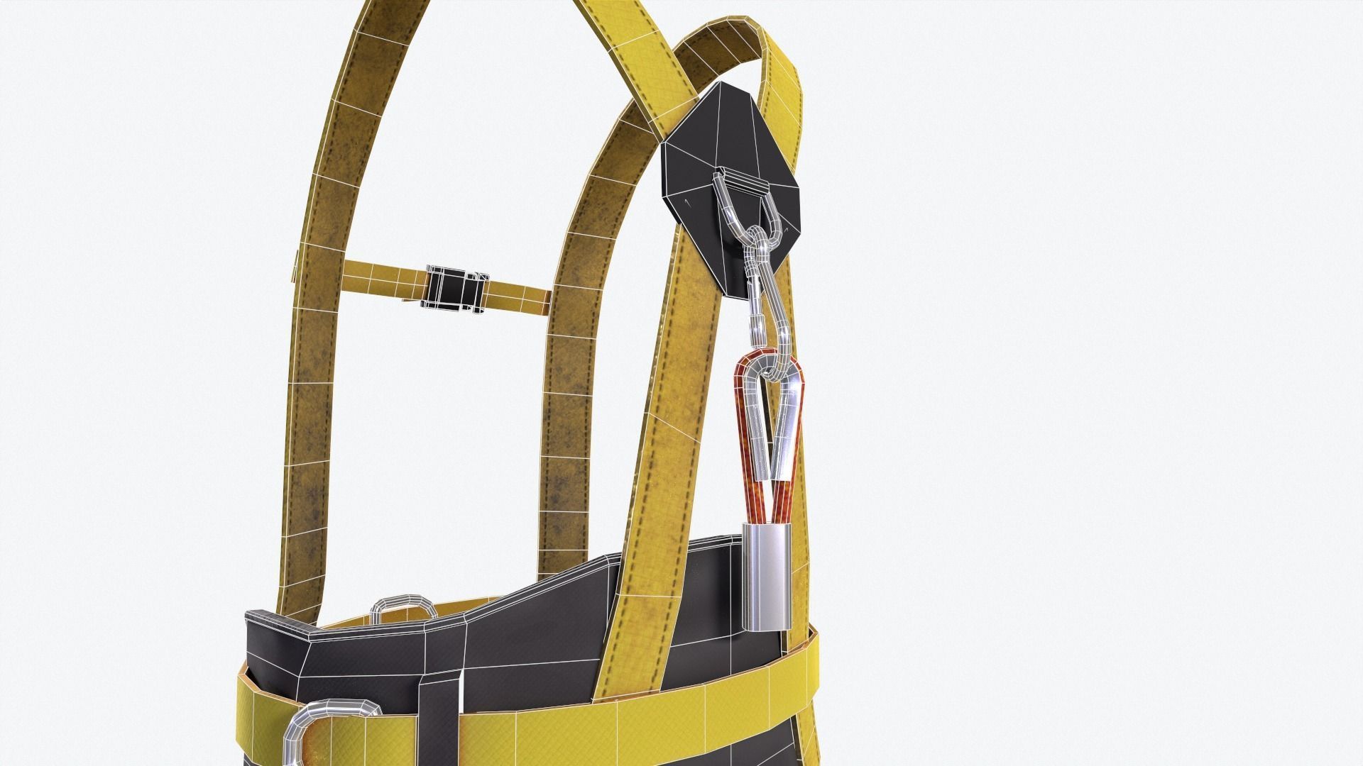 3D model Parachute Type Safety Harness VR / AR / low-poly | CGTrader