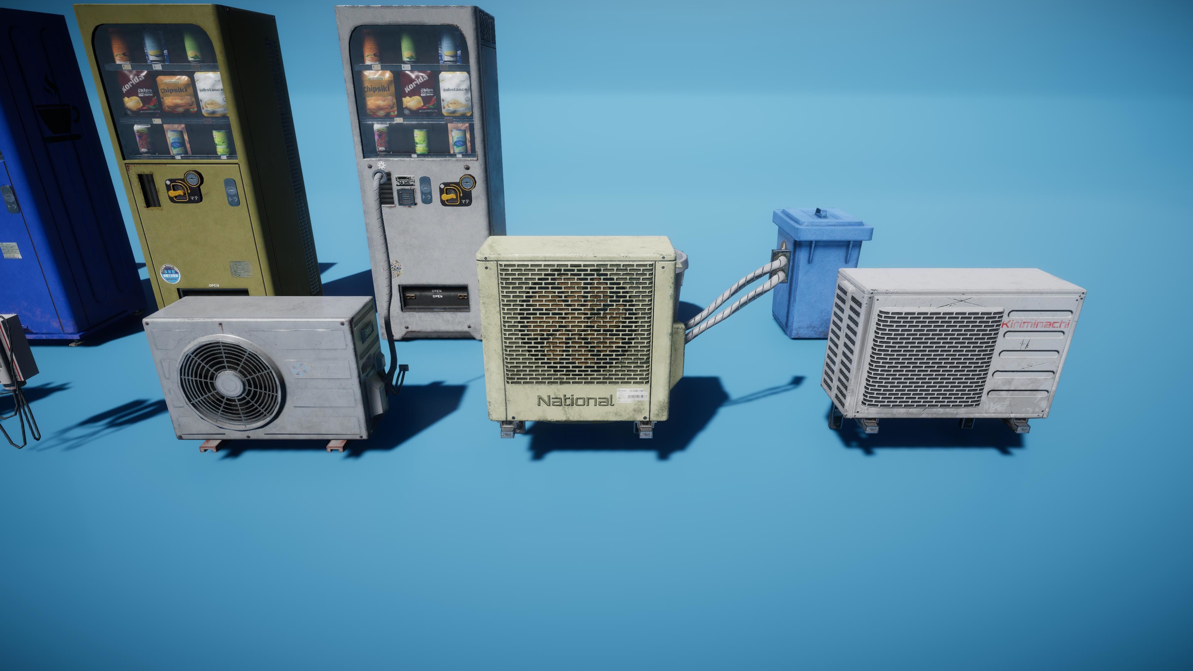 3D model Street Props Japan VR / AR / low-poly | CGTrader