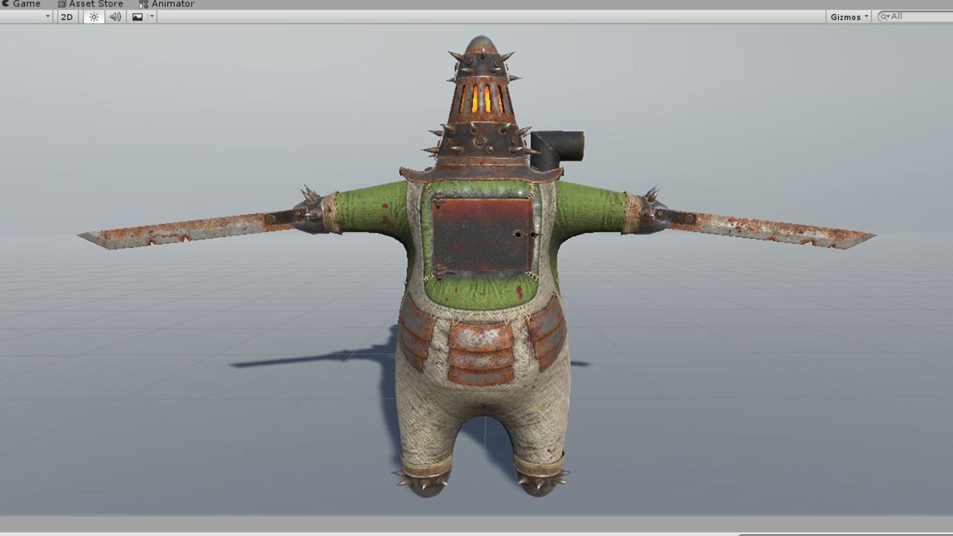 3D model Stitch Berserker VR / AR / low-poly rigged animated | CGTrader