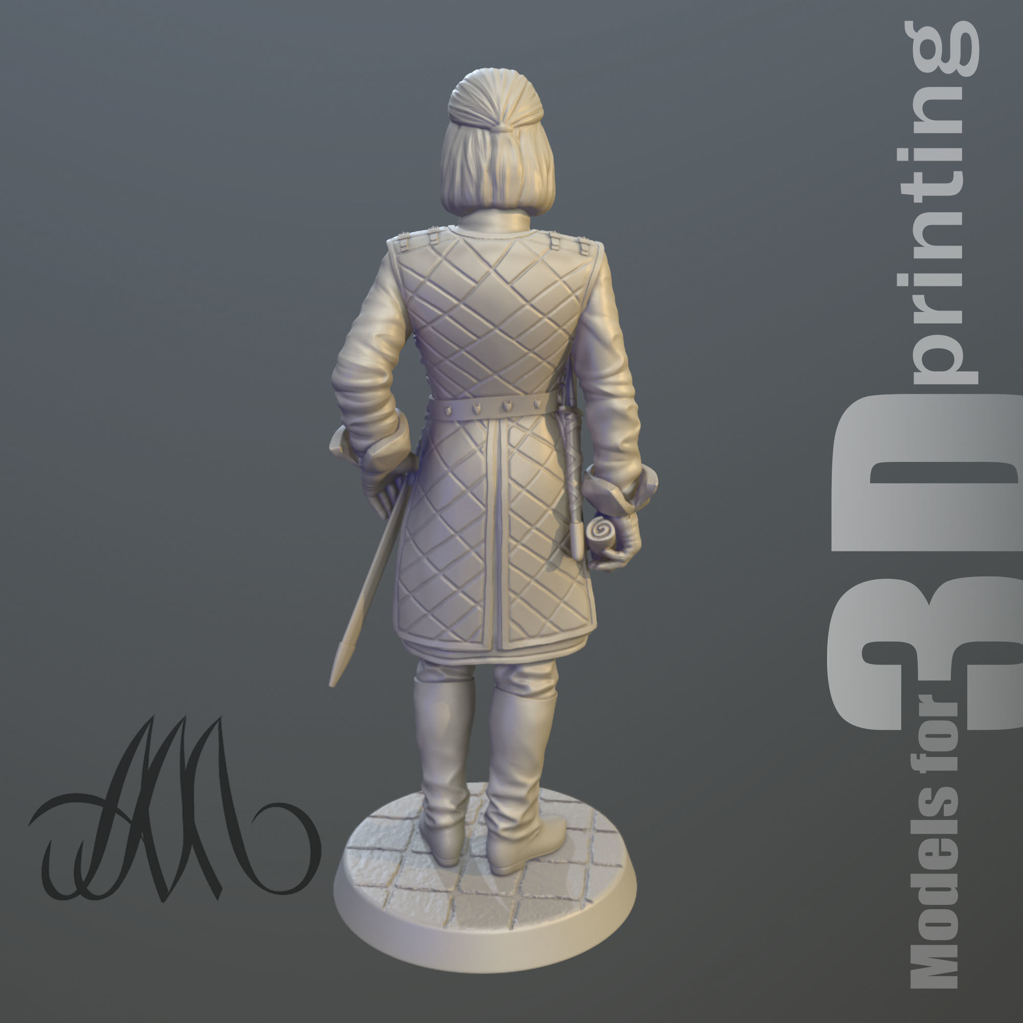 Eddard Stark 3D model 3D printable | CGTrader