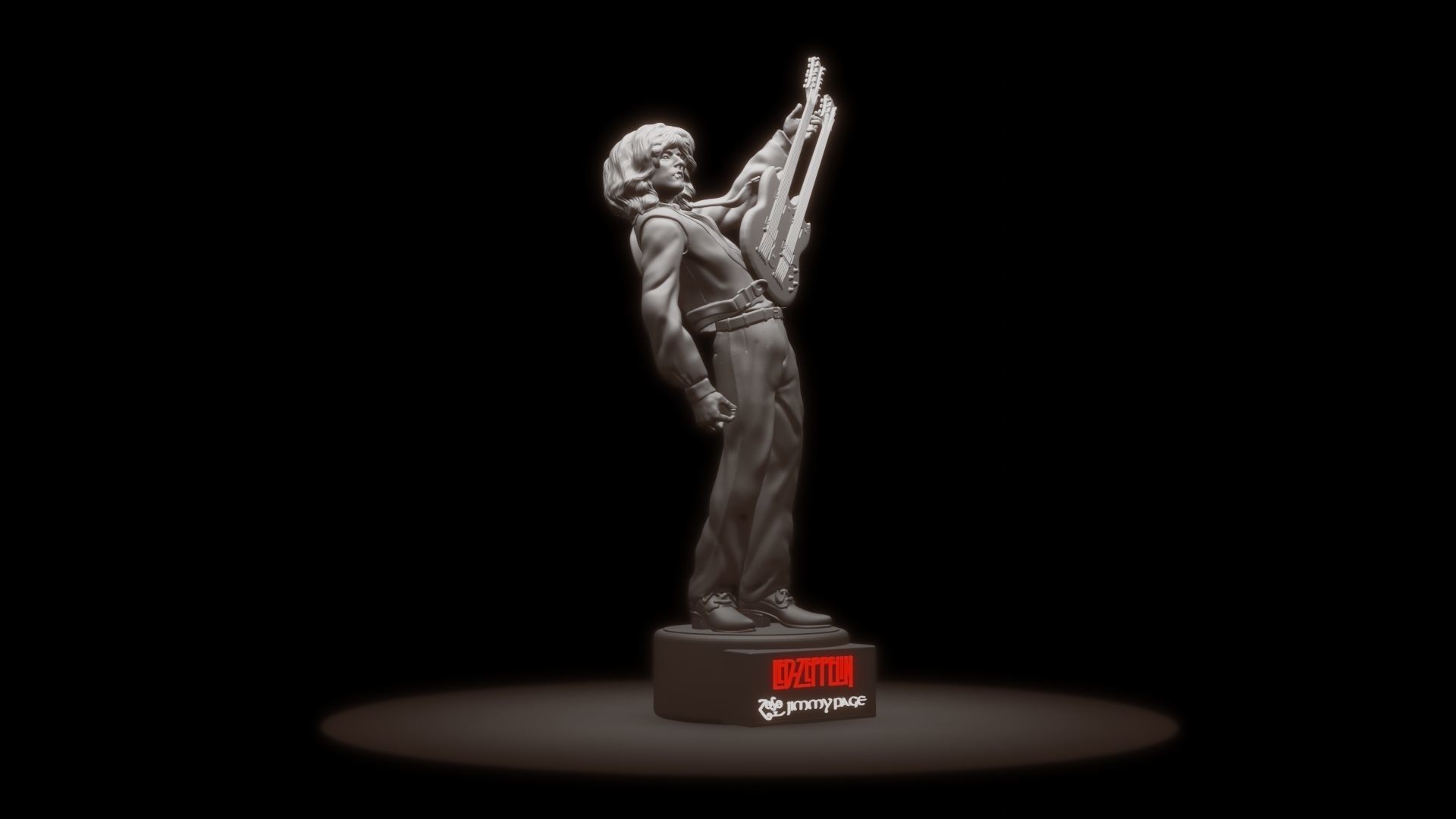 Jimmy Page - 3dprinting 3D model 3D printable | CGTrader