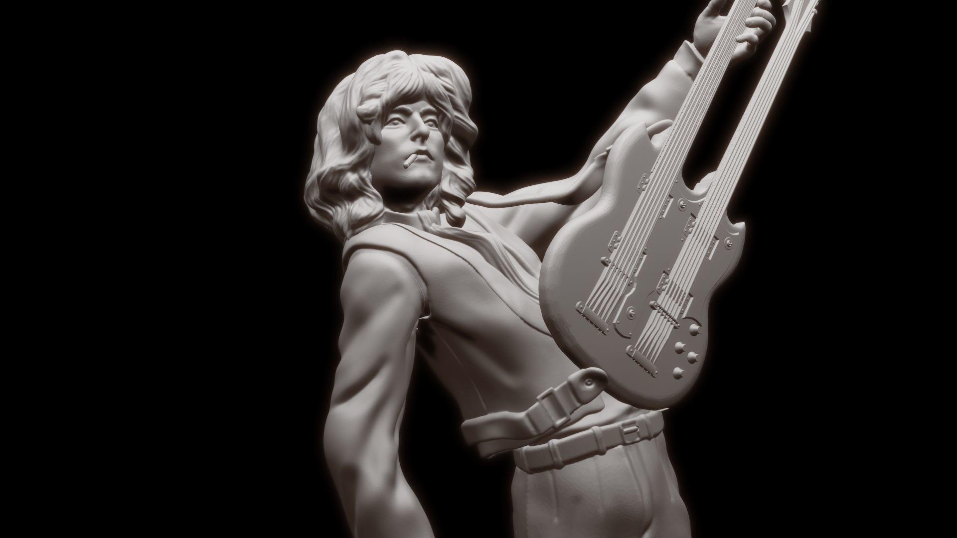 Jimmy Page - 3dprinting 3D model 3D printable | CGTrader