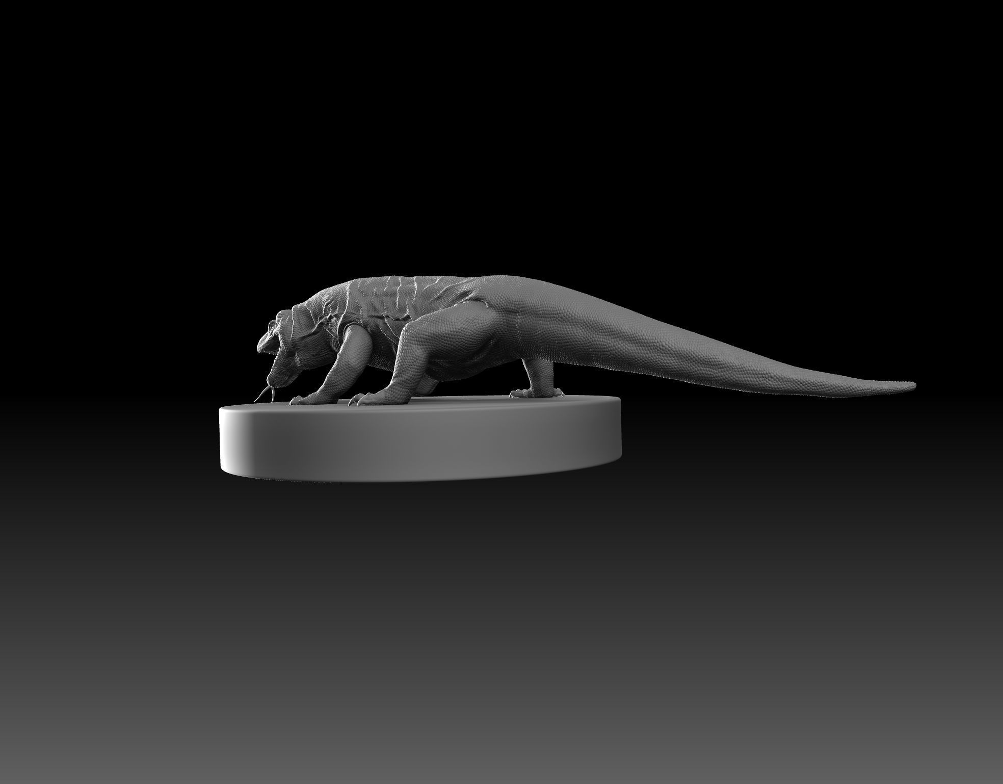The Komodo dragon 3D model | CGTrader