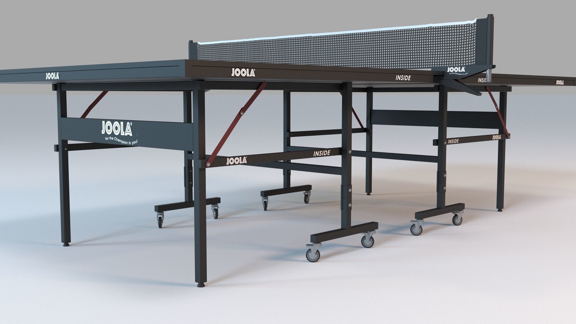 Walmart Competition Grade Table Tennis Table 3D model | CGTrader