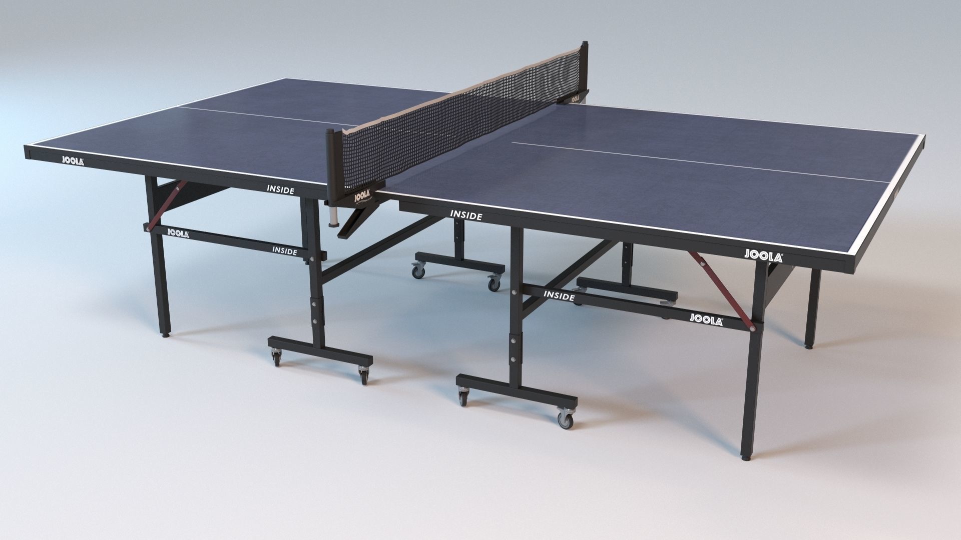 Walmart Competition Grade Table Tennis Table 3D model | CGTrader