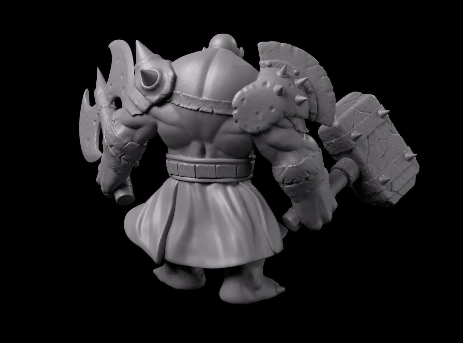 Ogre Cyclops free 3D model 3D printable | CGTrader