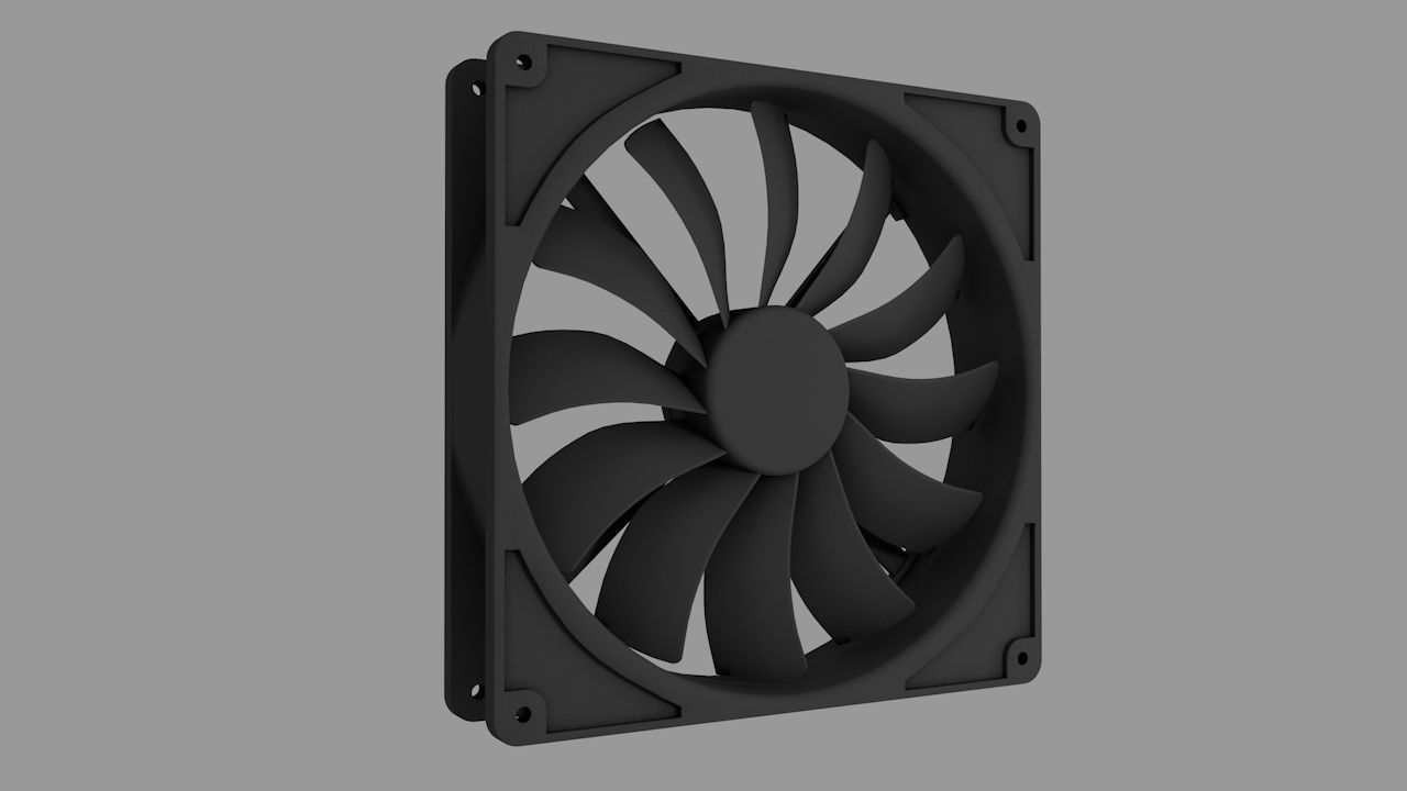 PC Cooler 3D model | CGTrader