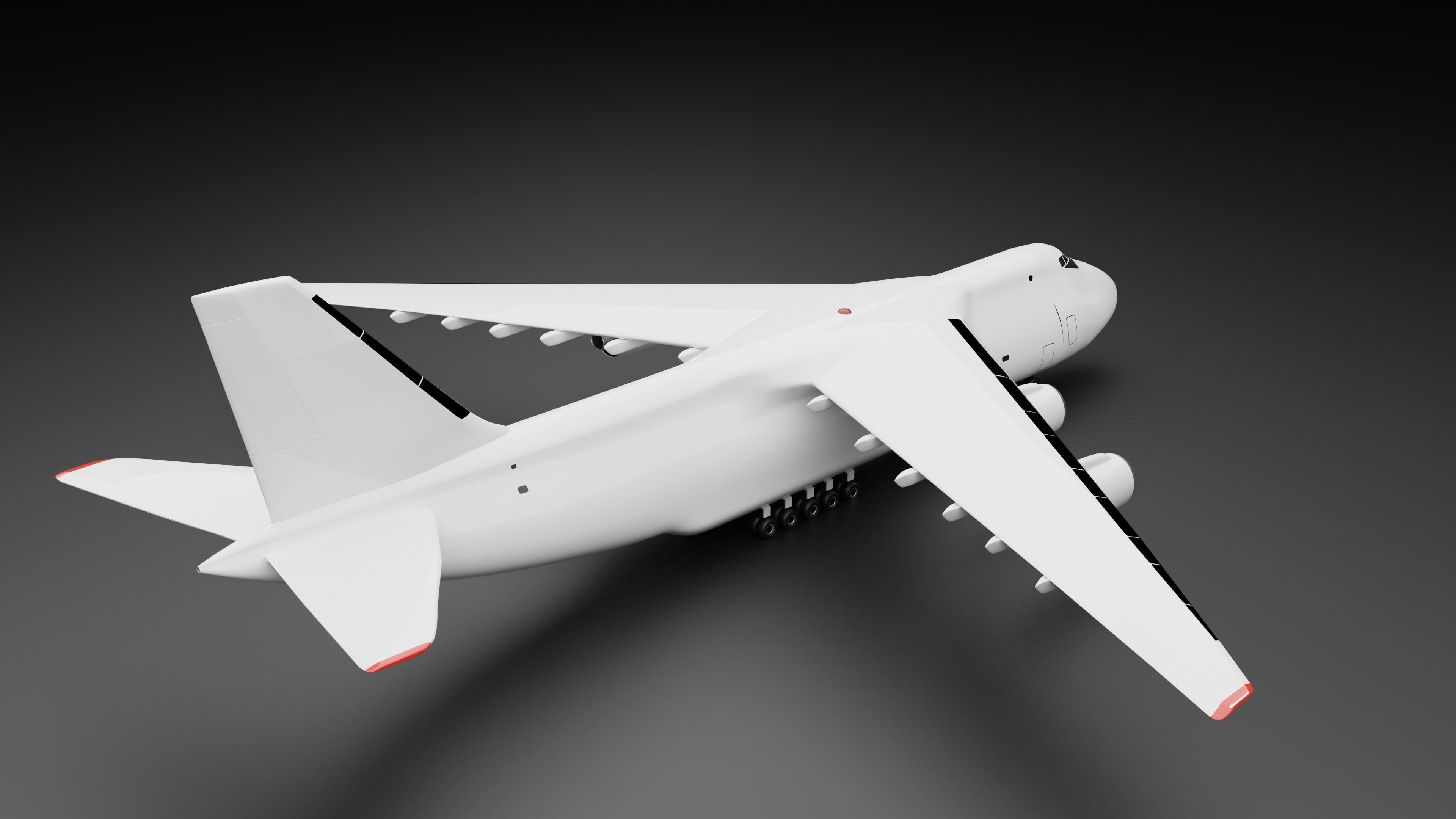Antonov An 124-100 3D model | CGTrader