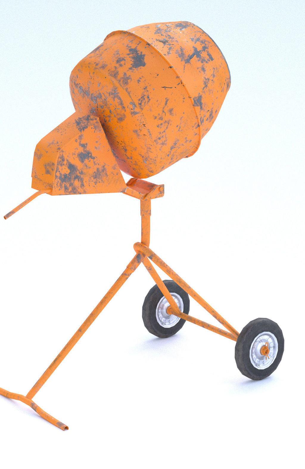 Concrete mixer free VR / AR / low-poly 3D model | CGTrader