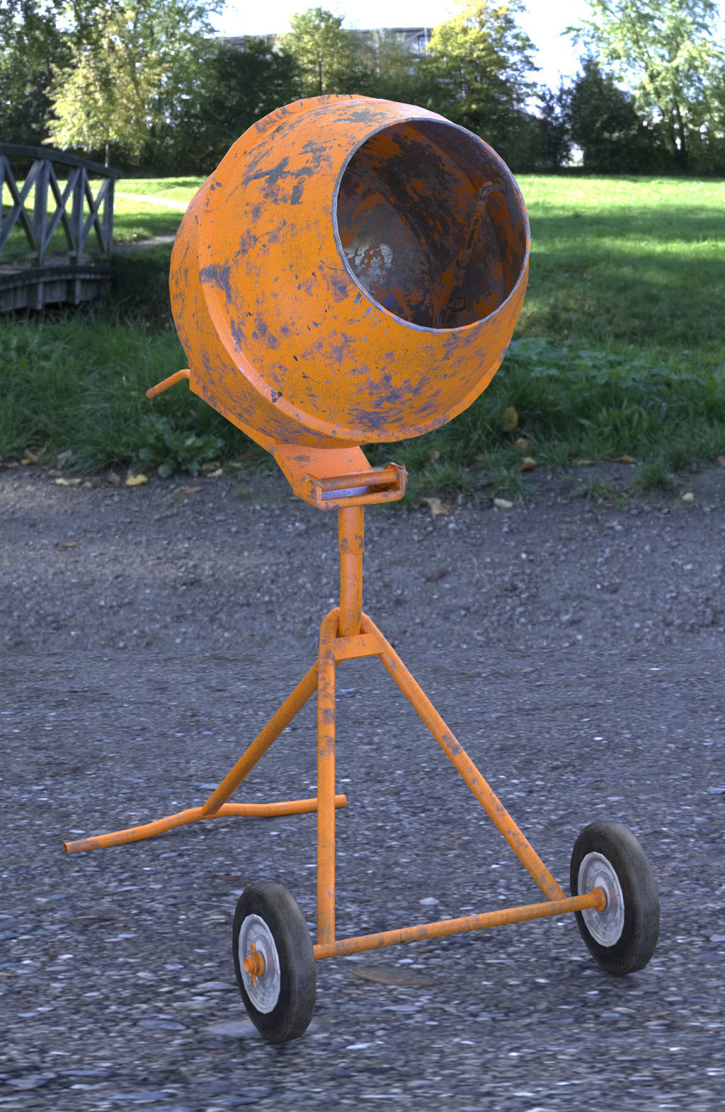 Concrete mixer free VR / AR / low-poly 3D model | CGTrader