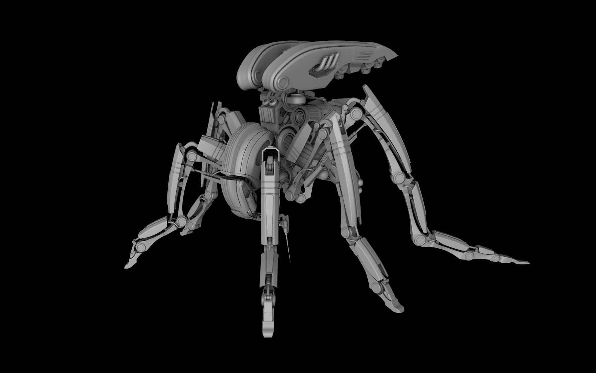 Robot insects pack 3D model 3D printable | CGTrader