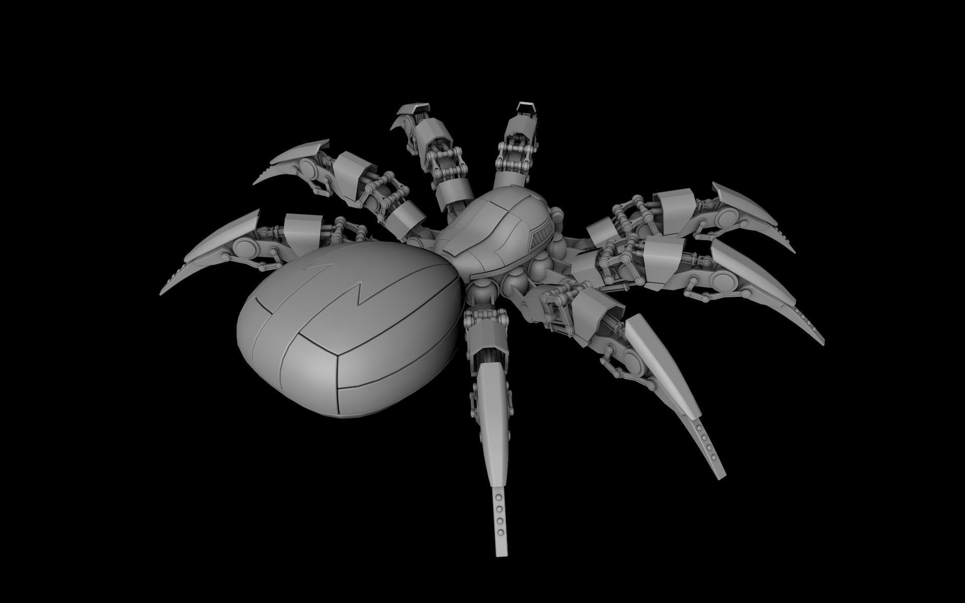 Robot insects pack 3D model 3D printable | CGTrader