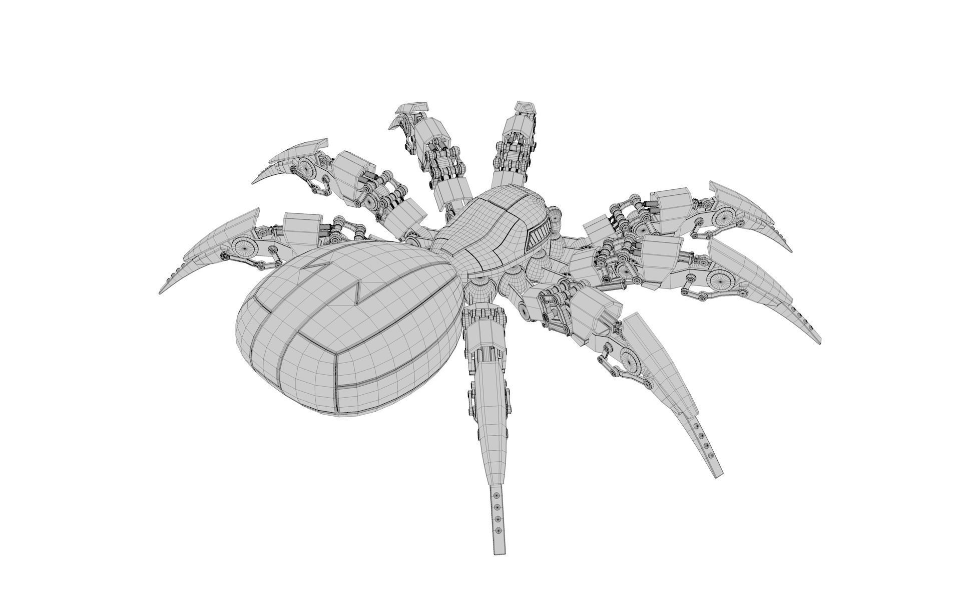 Robot insects pack 3D model 3D printable | CGTrader