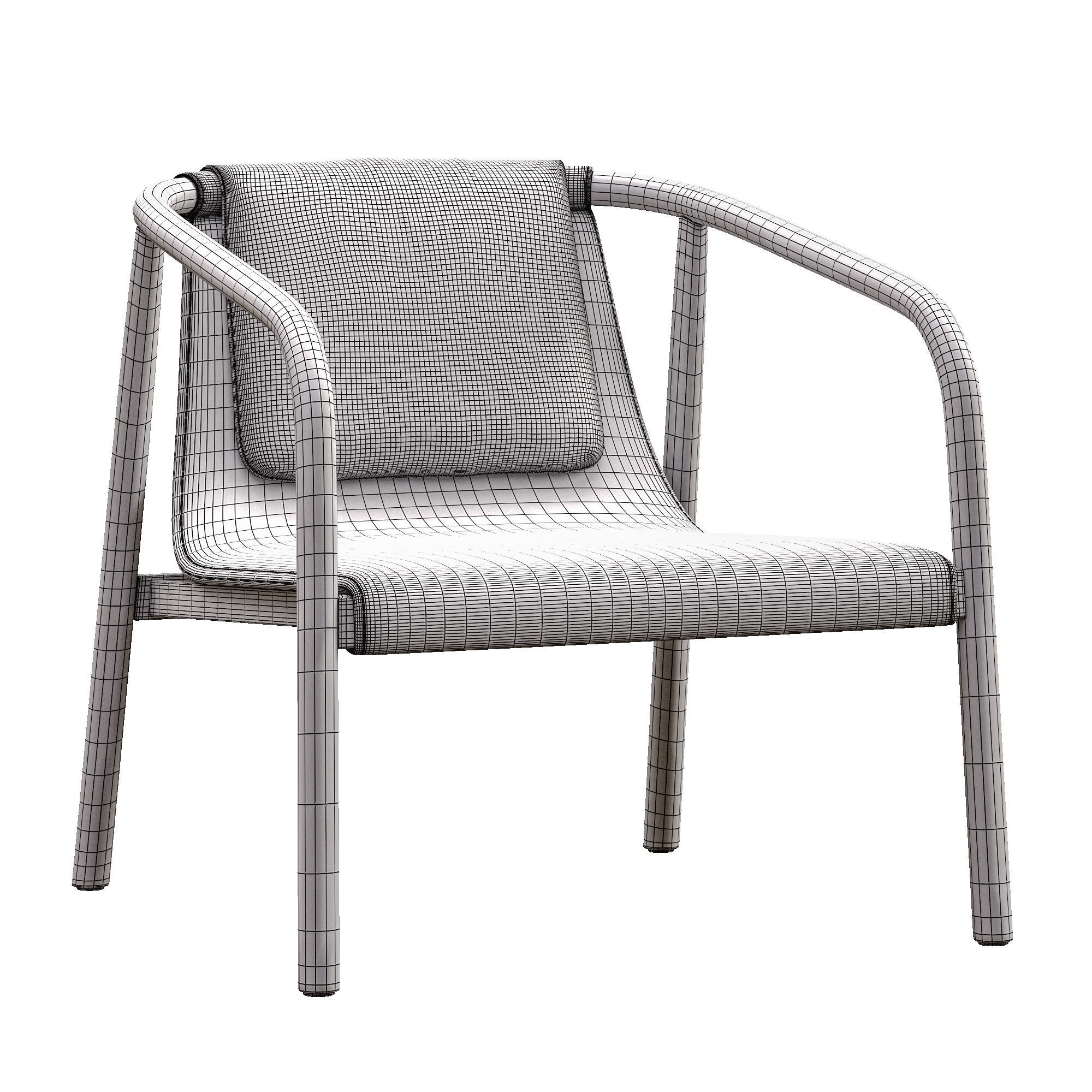 Bernhardt oslo lounge chair 3D model | CGTrader