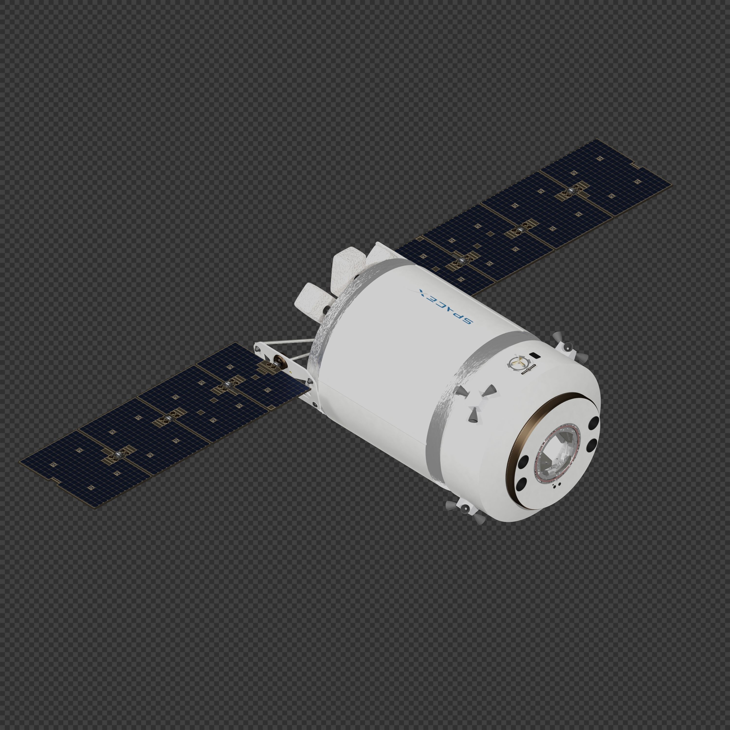 SpaceX Dragon-XL 3D model | CGTrader