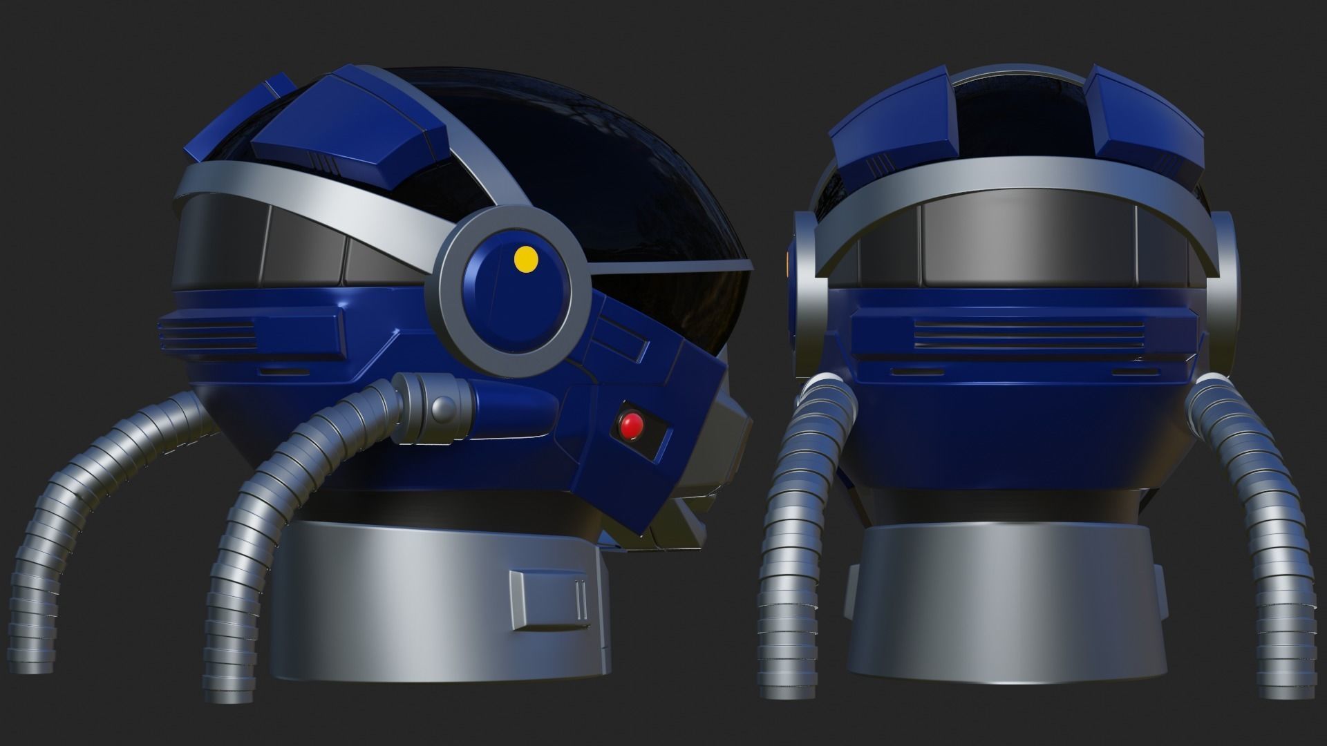 Solbrain Solbraver 3d Helmet 3D model 3D printable | CGTrader