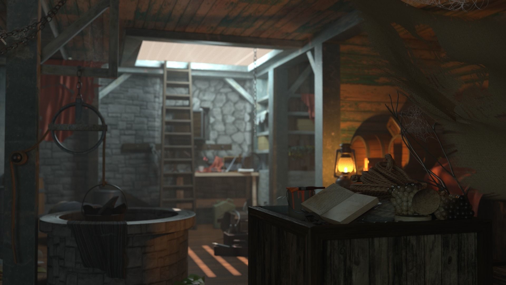 3D model Game interior VR / AR / low-poly | CGTrader