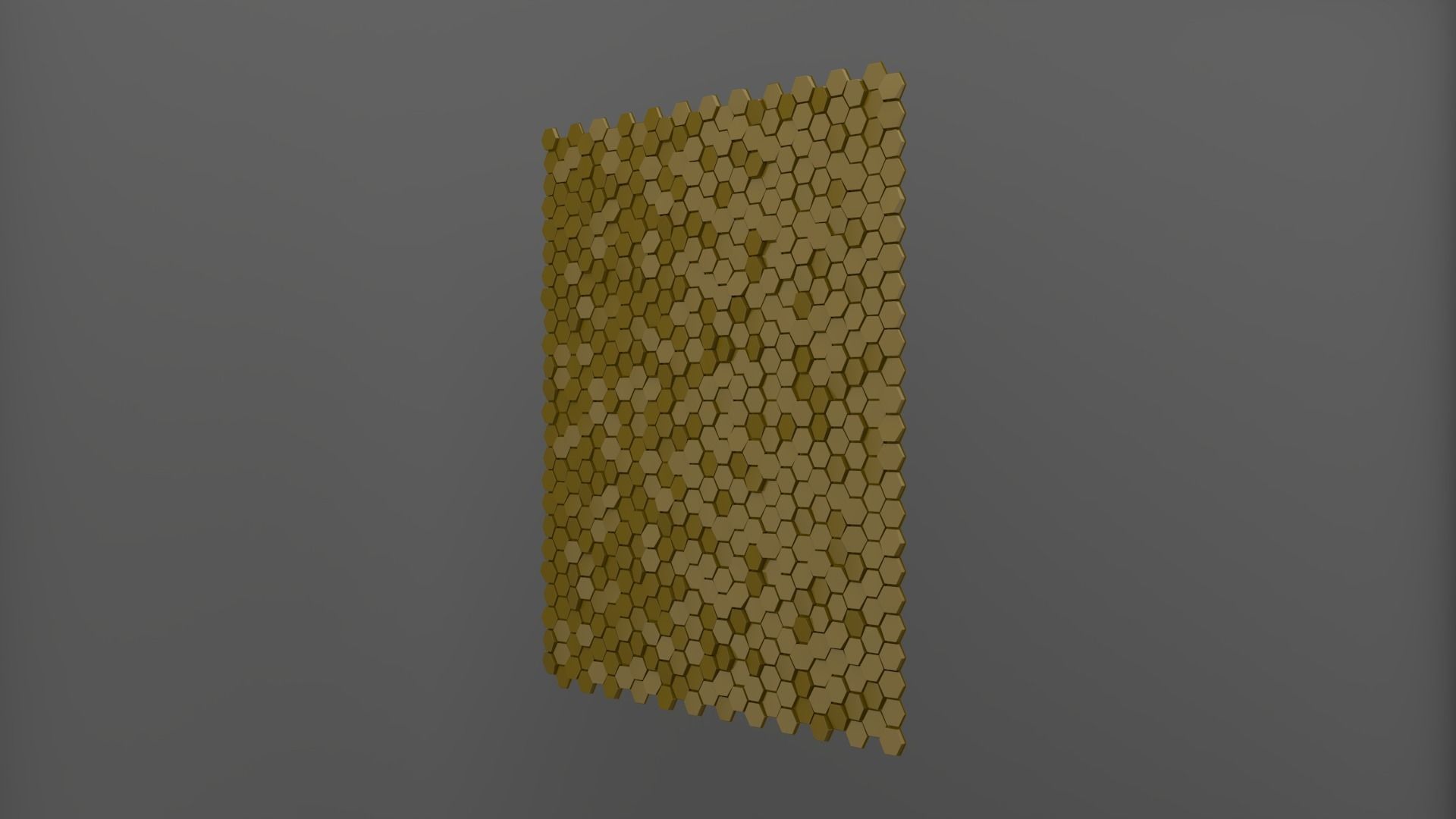 Hexagon Panel free 3D model | CGTrader
