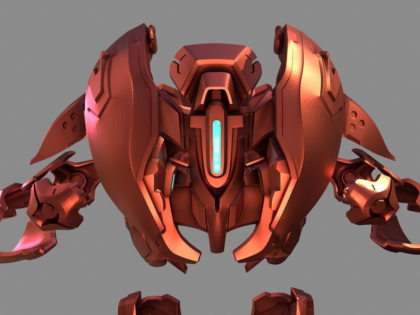 Halo 5 Guardians Hellcat Armor 3D model 3D printable | CGTrader