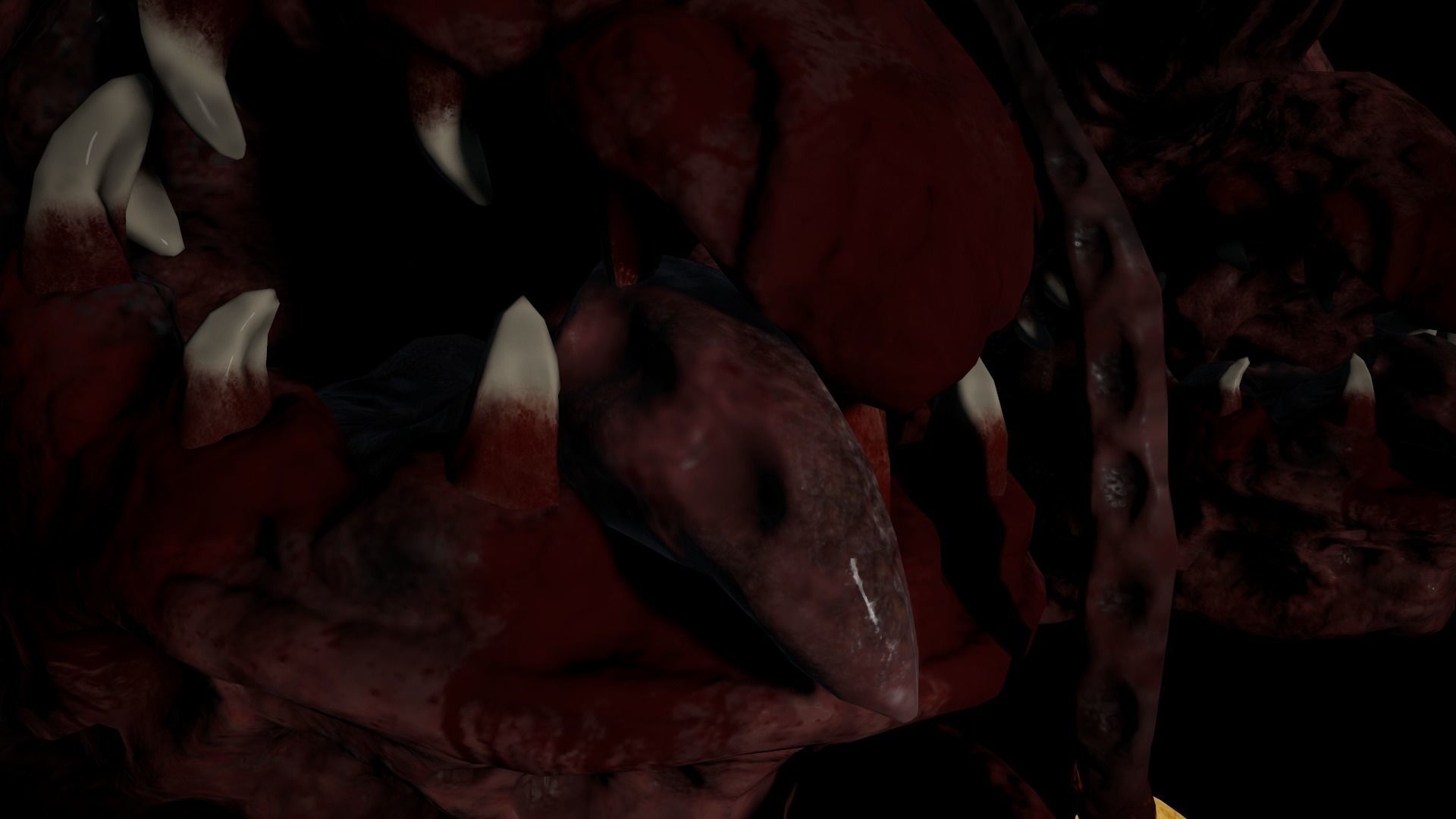 3D Model Collection Nightmare flesh VR / AR / low-poly | CGTrader