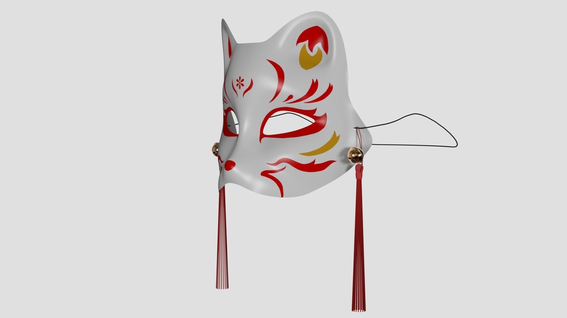 Fox mask 3D model | CGTrader