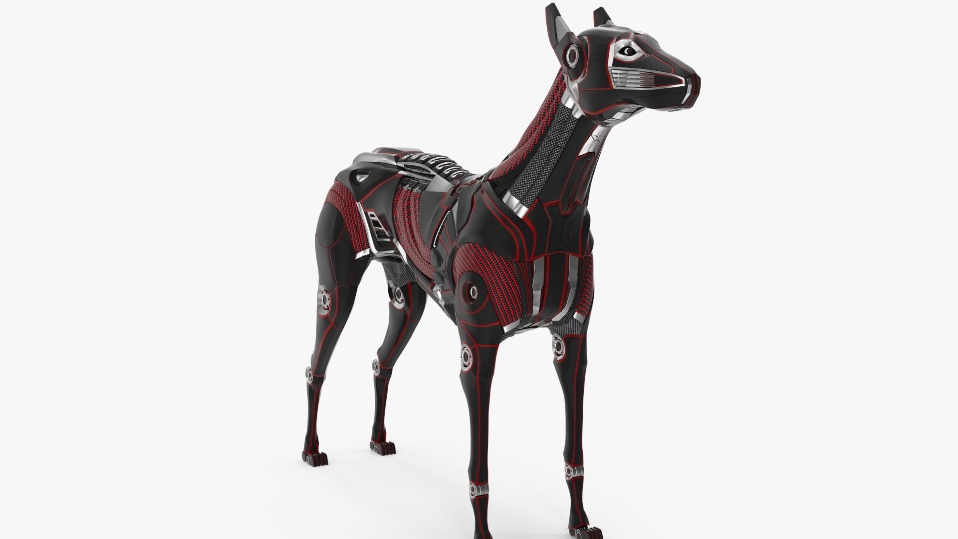 Cyborg dog 3D model | CGTrader