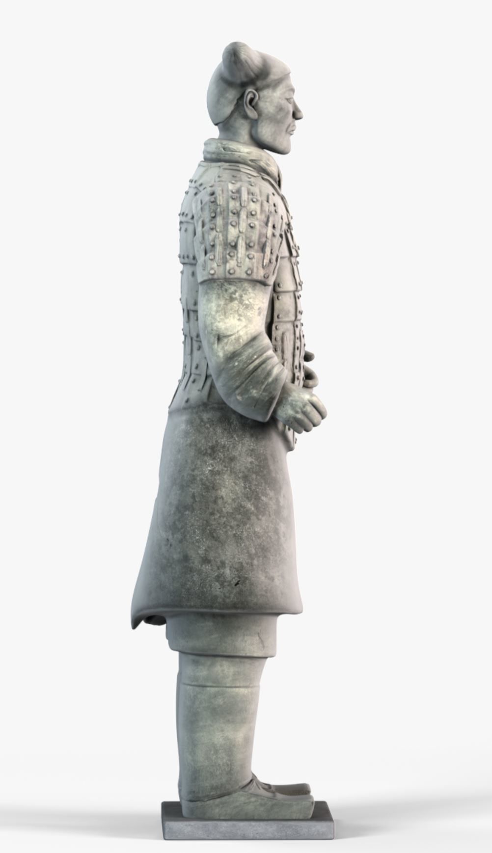 Terracotta Warriors-Armored Warrior 3D model | CGTrader