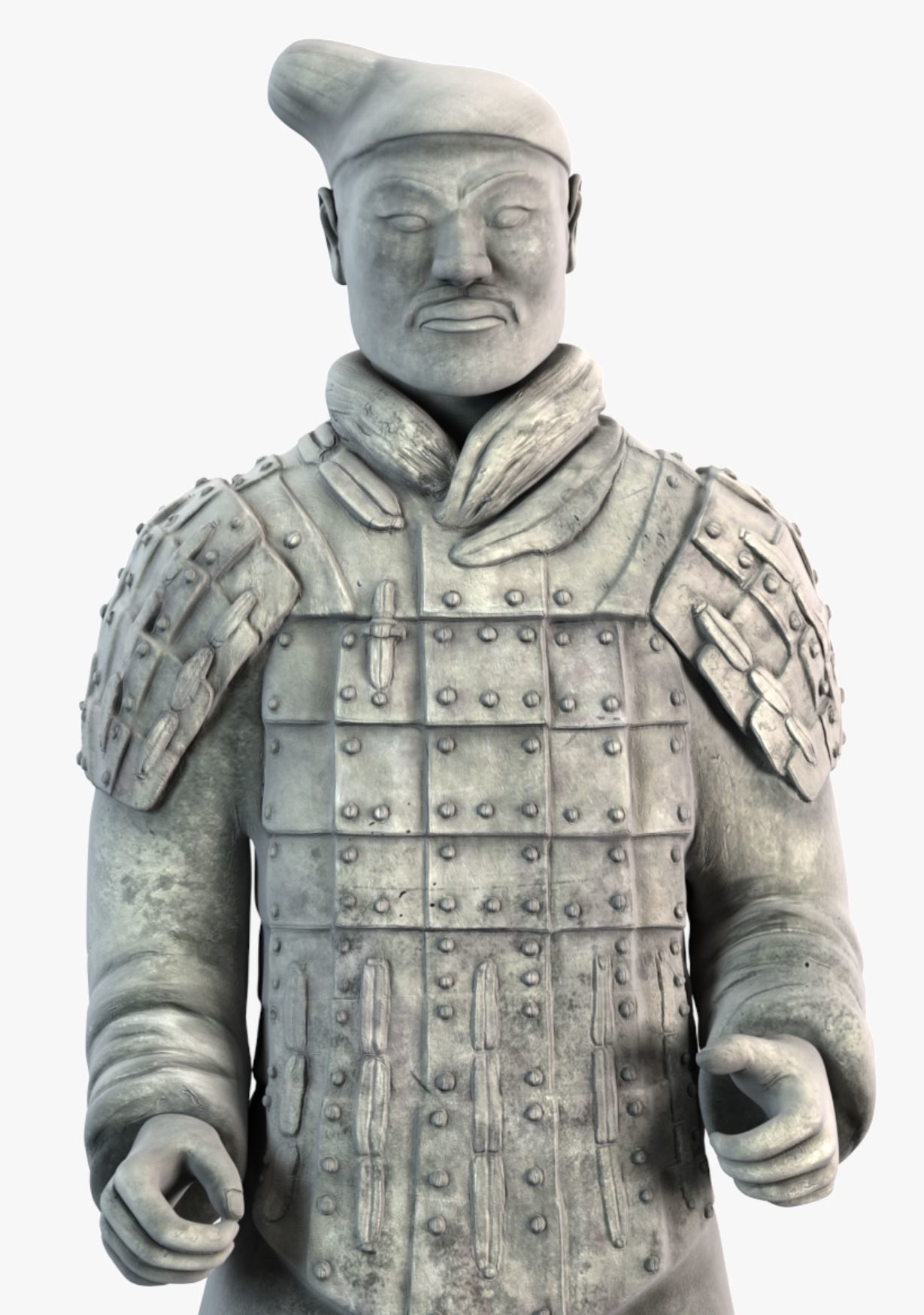 Terracotta Warriors-Armored Warrior 3D model | CGTrader