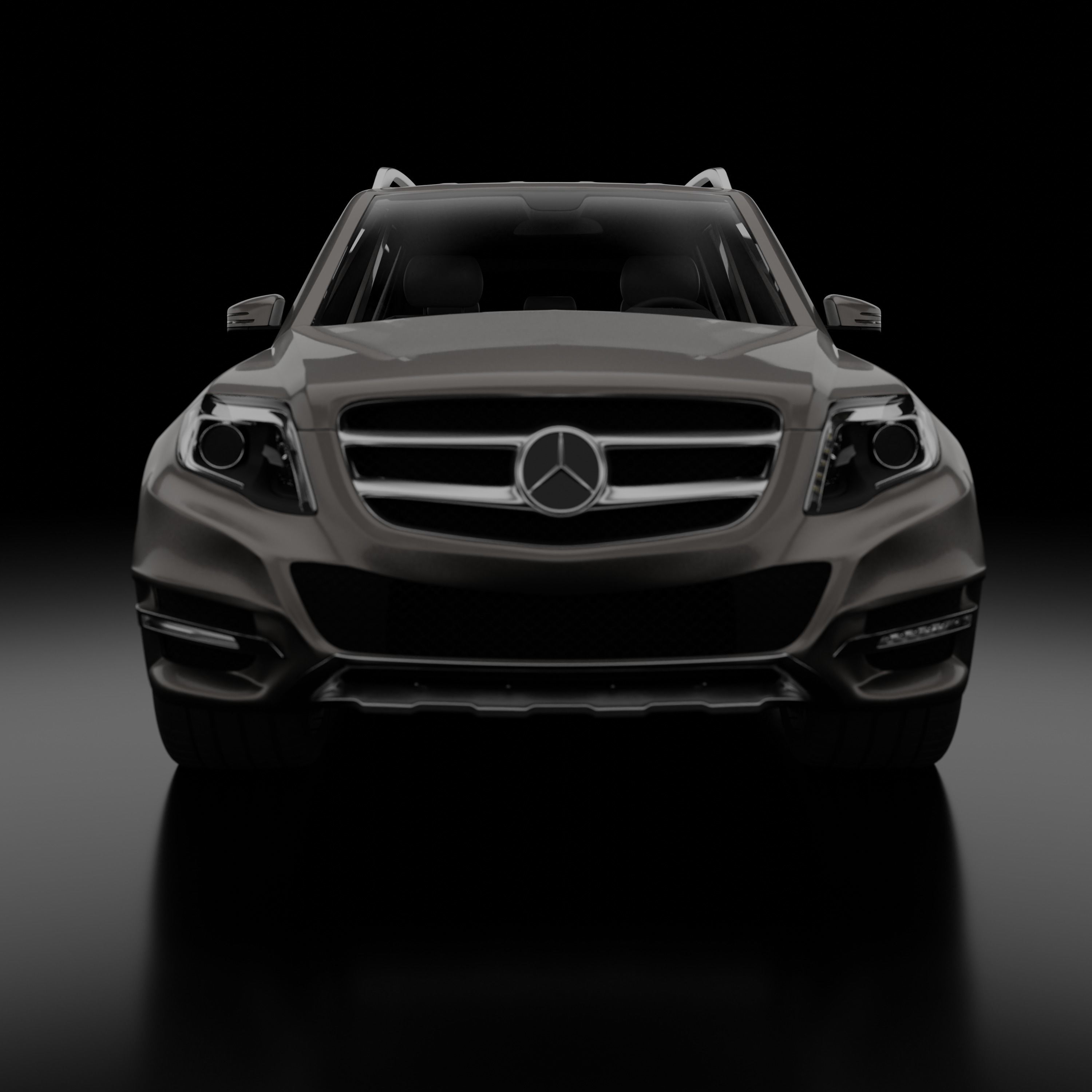 Mercedes-Benz GLK 350 SUV 2014 free 3D model | CGTrader