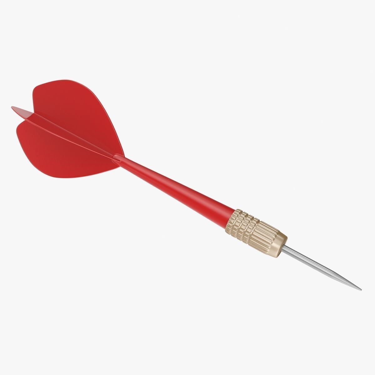 3D model Red Dart VR / AR / low-poly | CGTrader