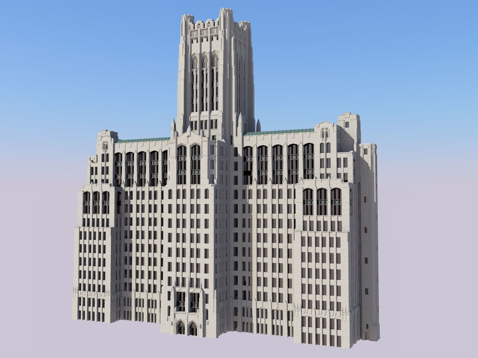 Ward Memorial Building free 3D model 3D printable | CGTrader
