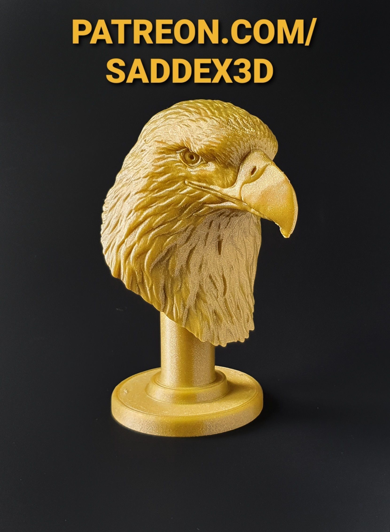 Bald Eagle 3D model 3D printable | CGTrader